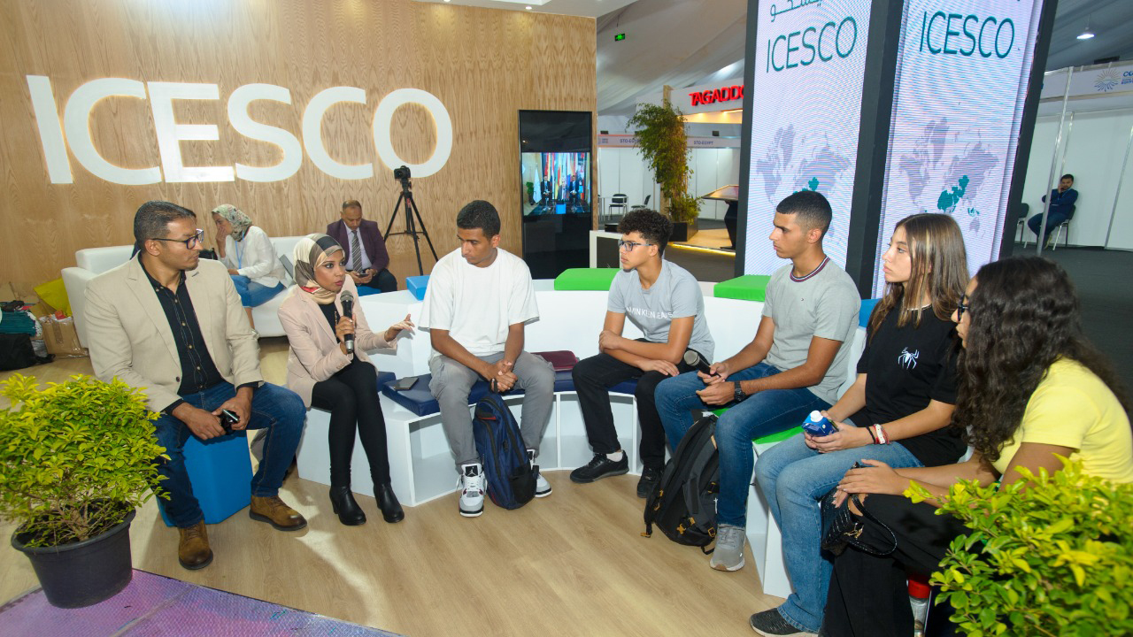 High Activity at ICESCO Pavilion at COP27 on Finance Day - ICESCO