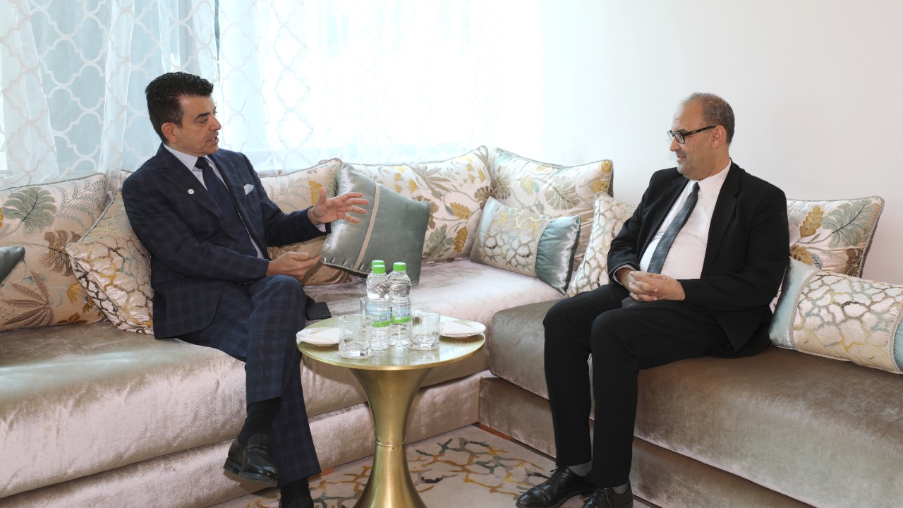 ICESCO Director-General receives the Director of the National Library ...