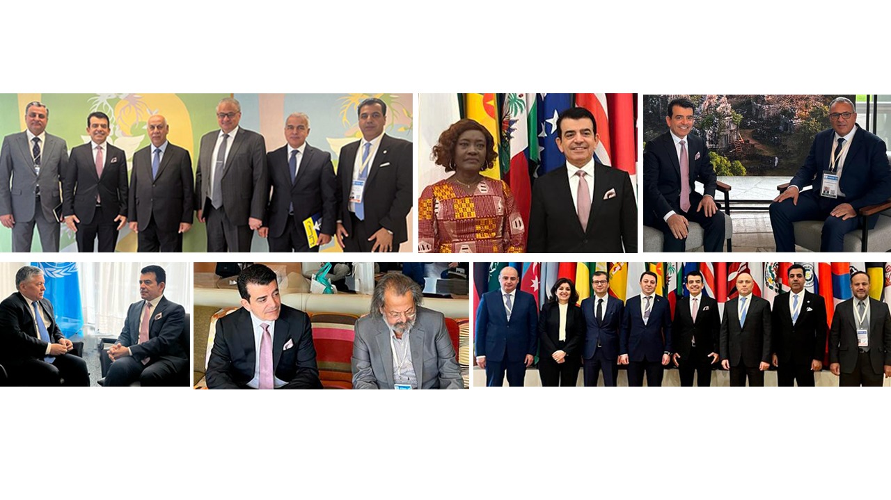 ICESCO Director-General meets a number of ministers participating in ...