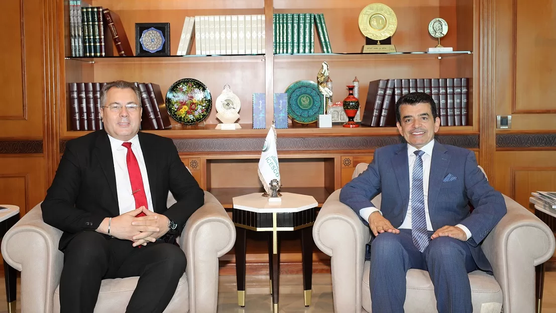 Discussing cooperation enhancement between ICESCO and Ibn Tofail ...