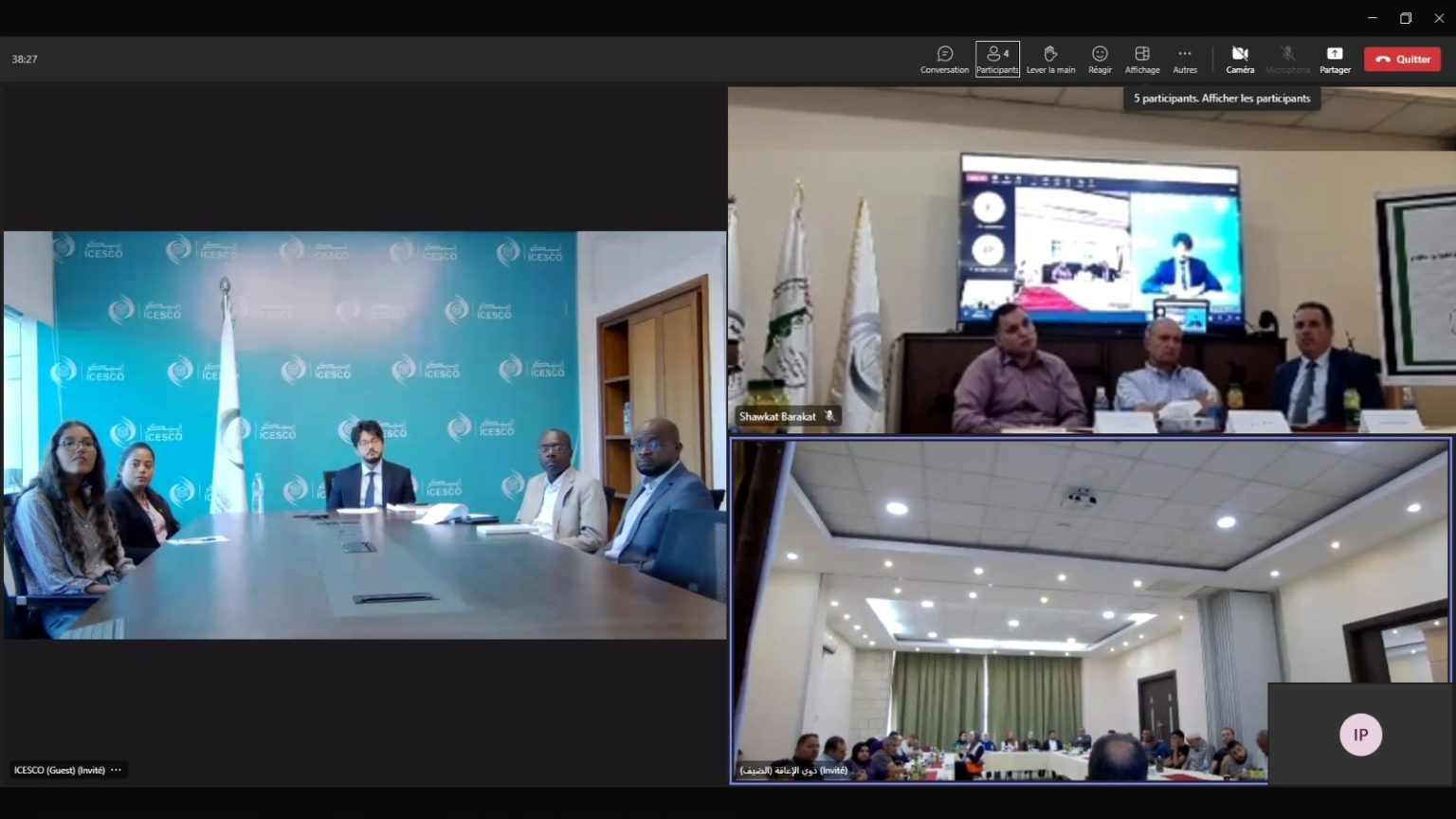 ICESCO Project Launched in Palestine to Help People with Disabilities ...