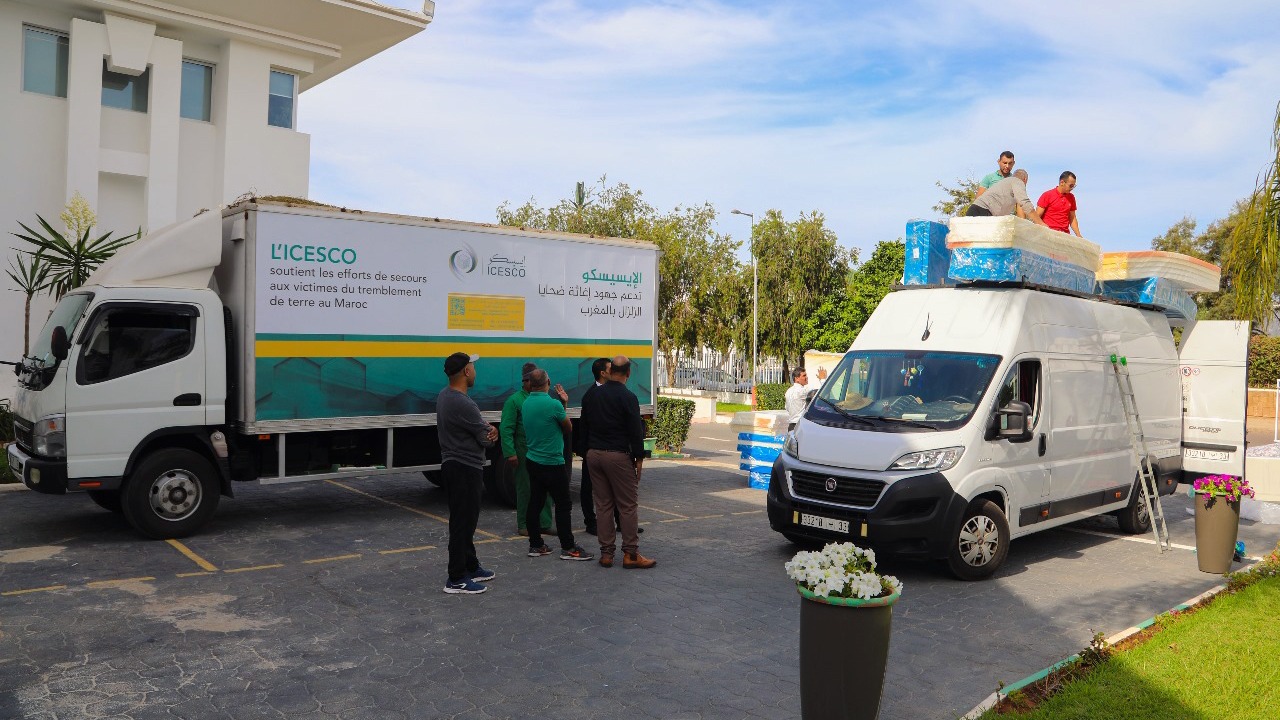 ICESCO Launches second humanitarian caravan to assist earthquake ...