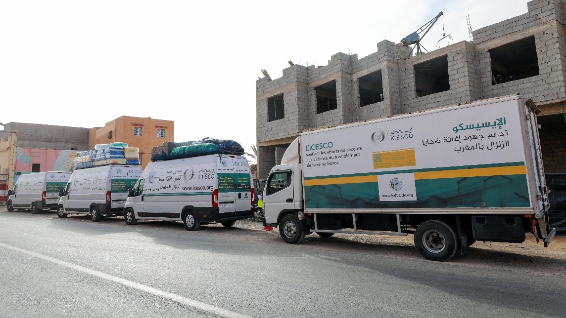ICESCO Launches second humanitarian caravan to assist earthquake ...